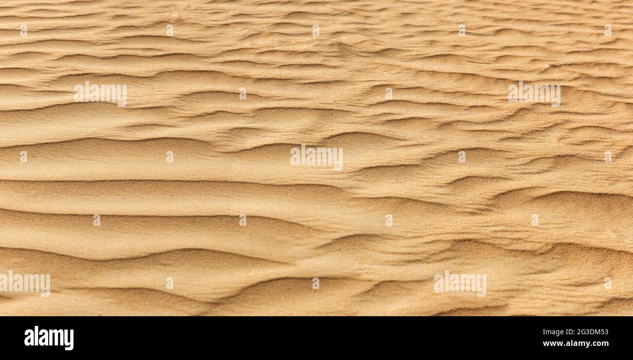 Dubai desert sand panorama in United Arab Emirates landscape Stock ...