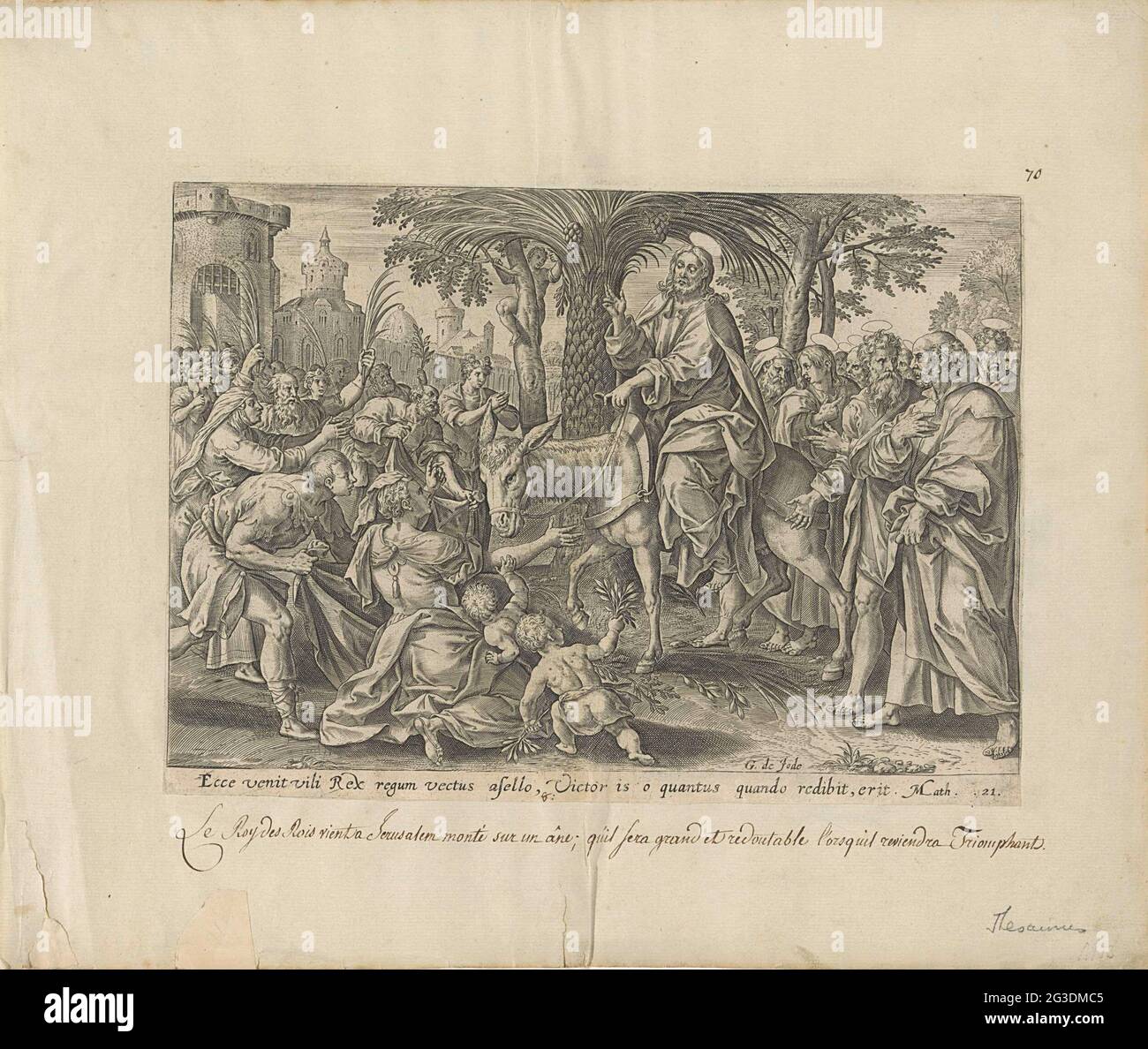 Entry into Jerusalem; Events from the life of Christ; Thesaurus ...