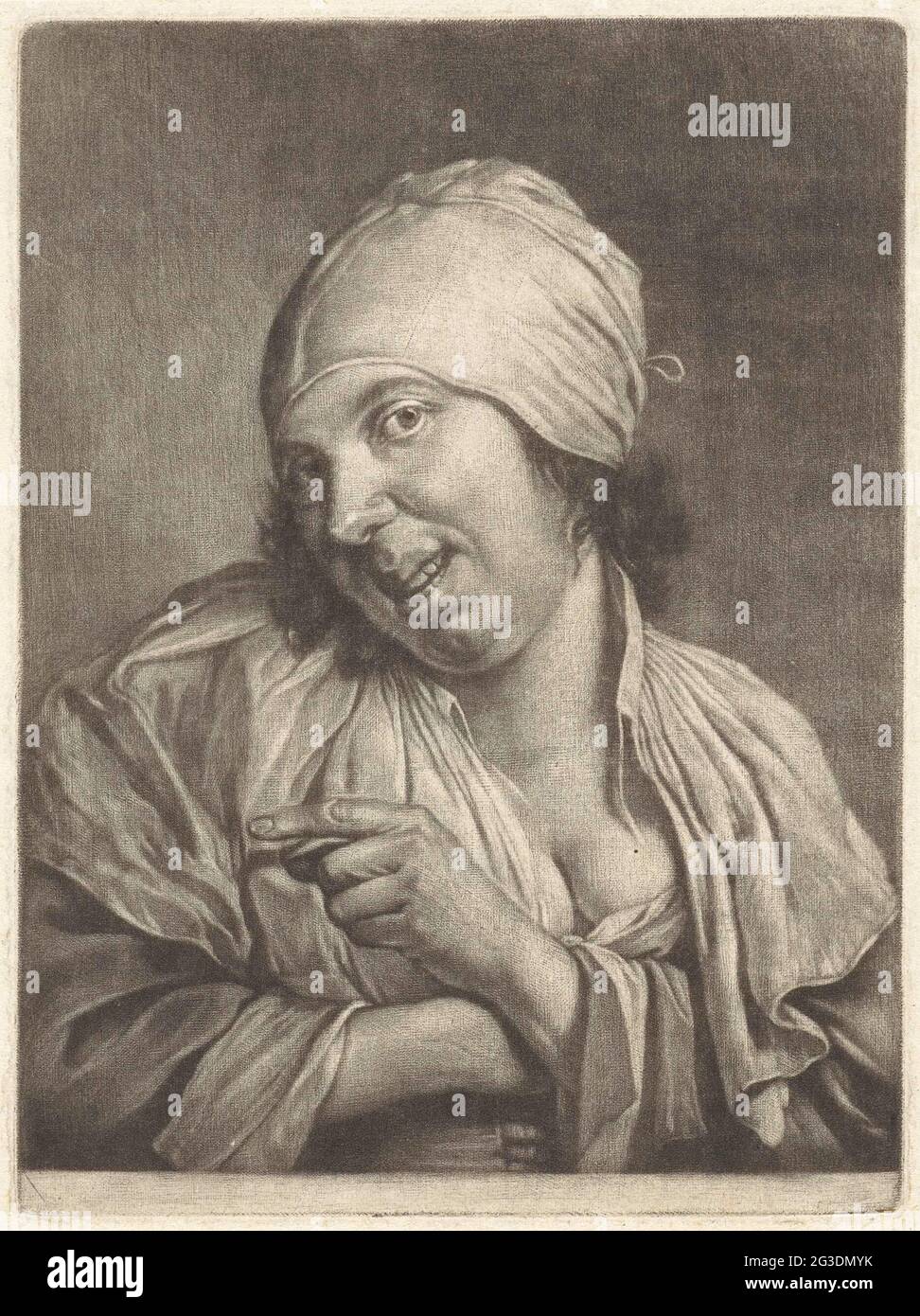 Smiling woman (face); The five senses. The sense face. A smiling woman ...