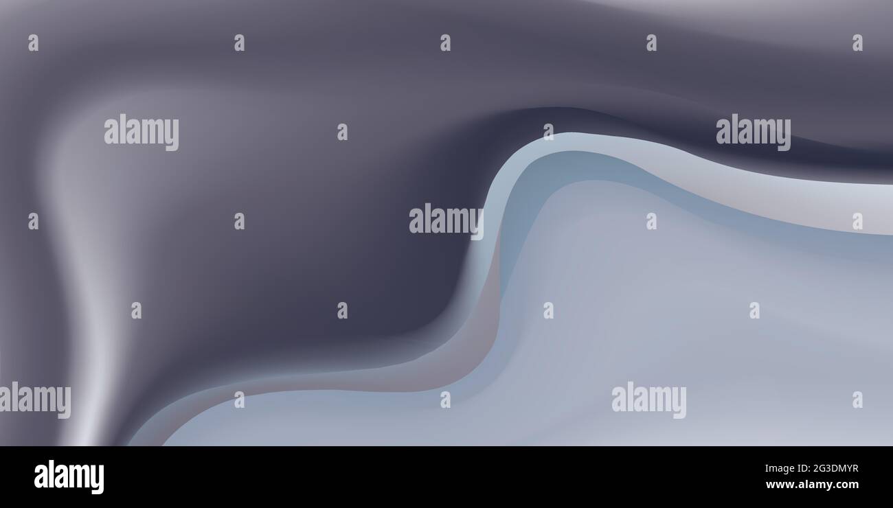 Abstract liquid background design, ash and grey paint color flow ...