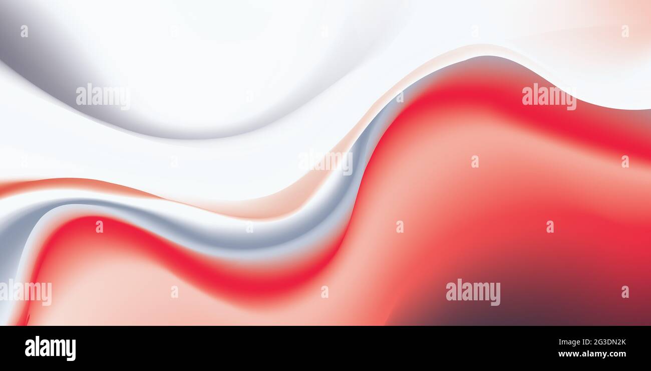 Web header background design with liquid red and grey paint flow ...