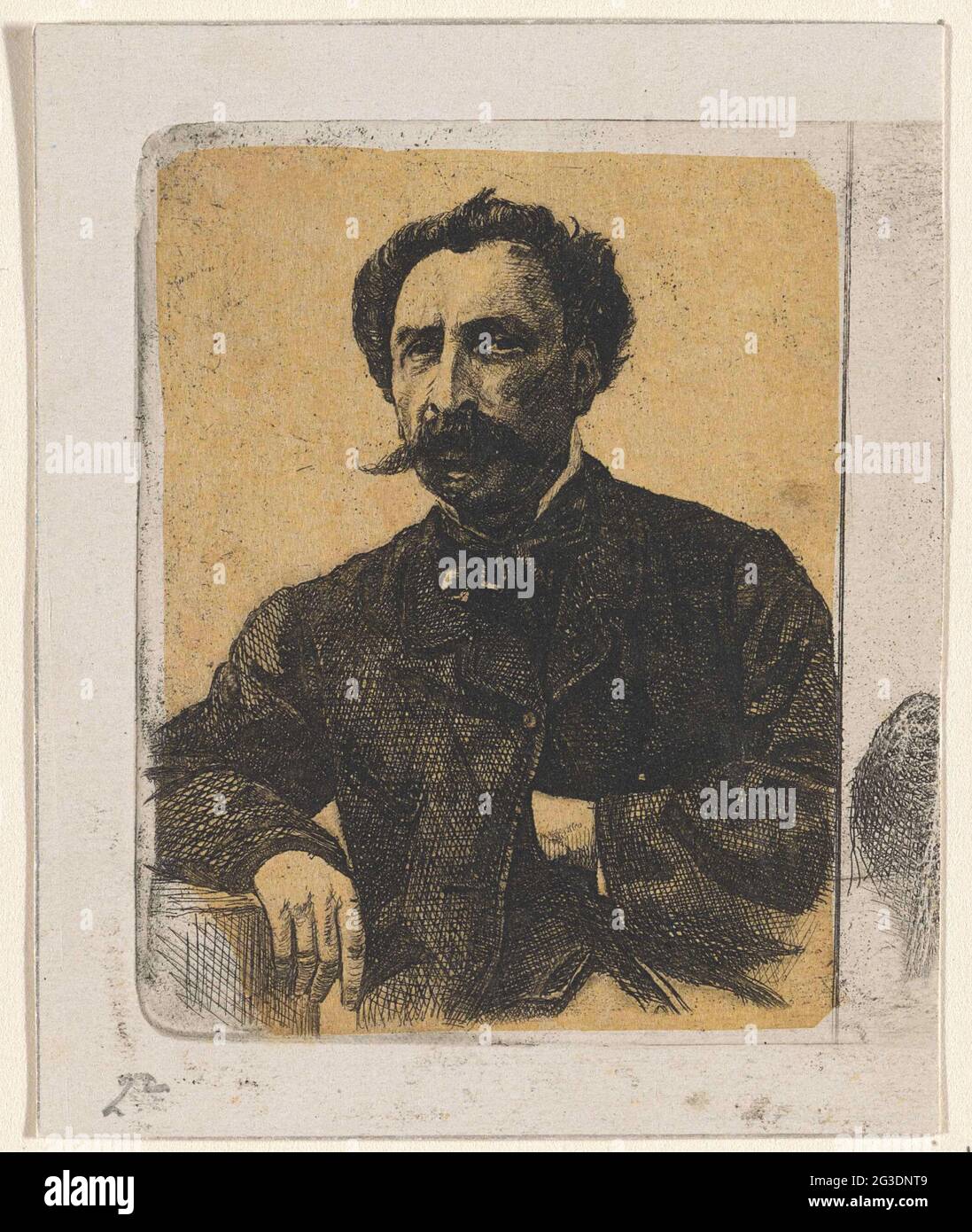 Portrait of Samuel Verveer. Portrait of the artist Samuel Verveer ...