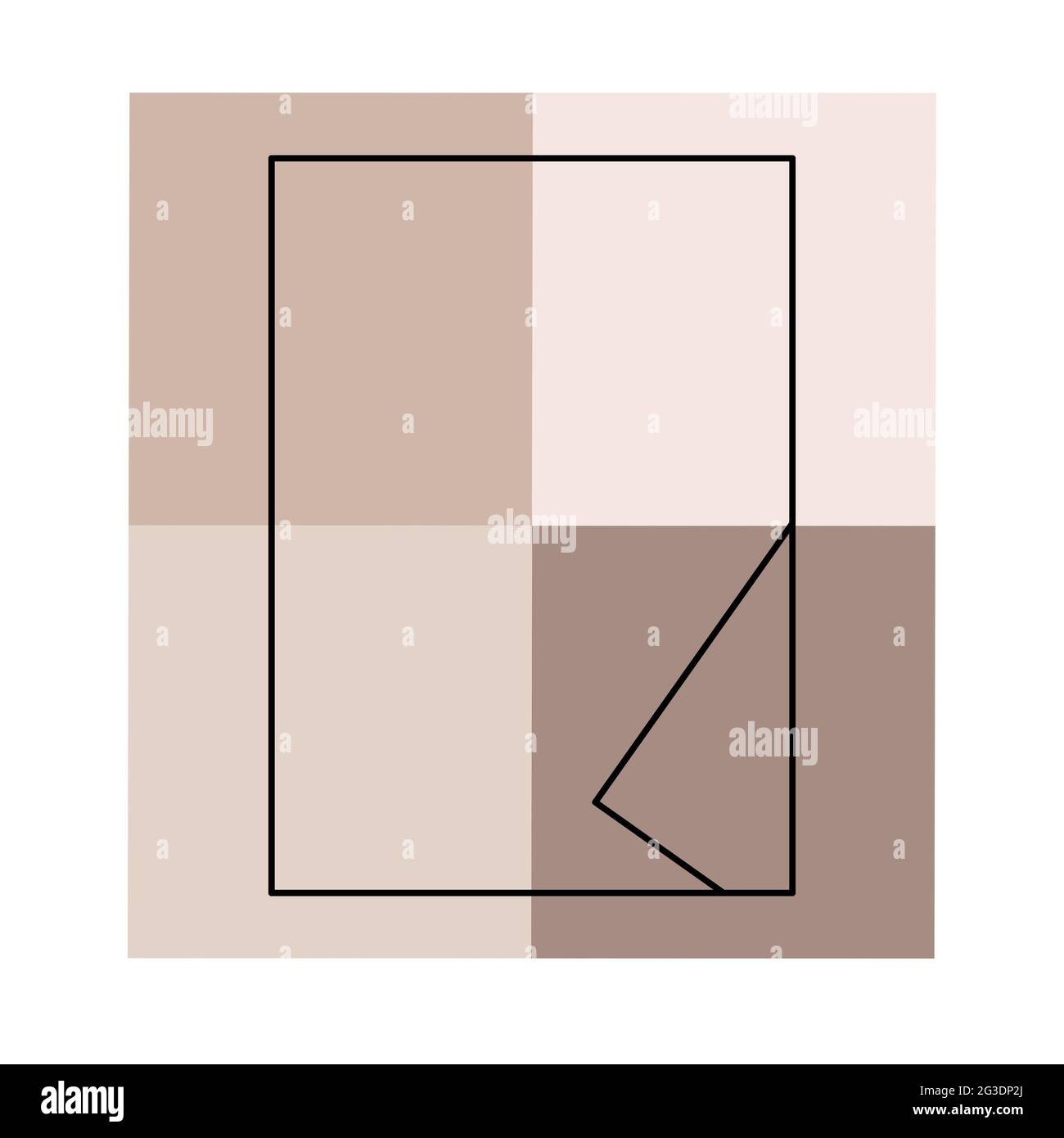 Neutral beige colors Cut Out Stock Images & Pictures - Alamy