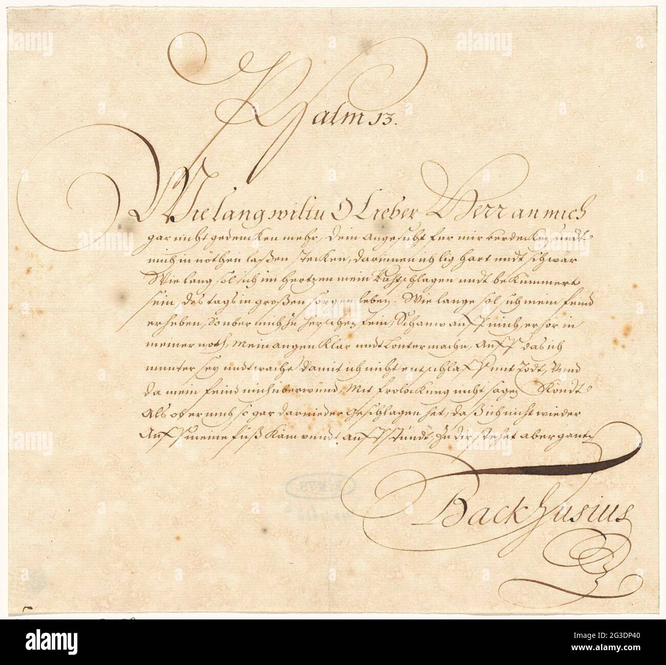 Psalm 13 Stock Photo - Alamy