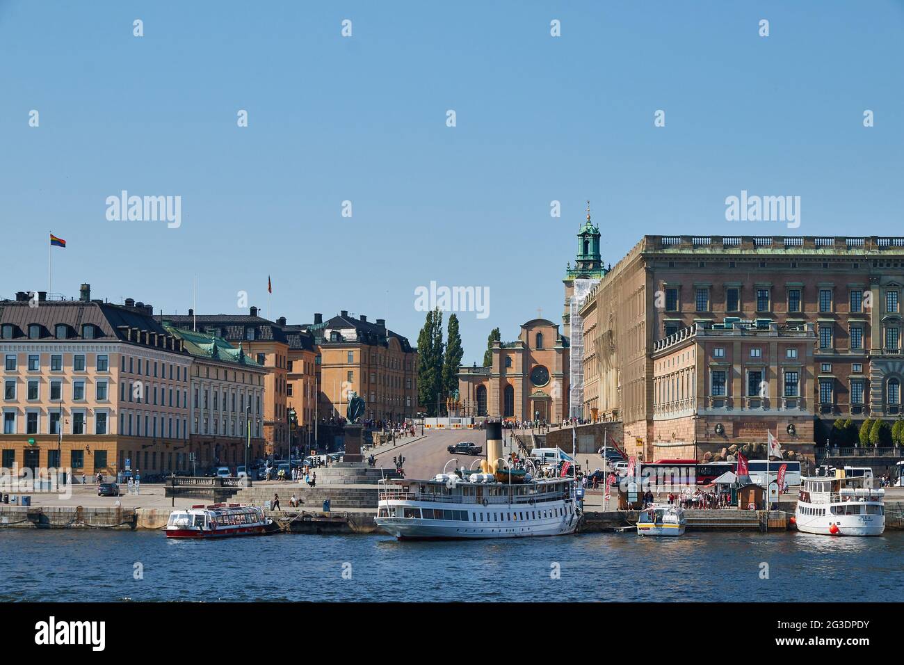 Stockholm City Centre Stock Photo - Alamy