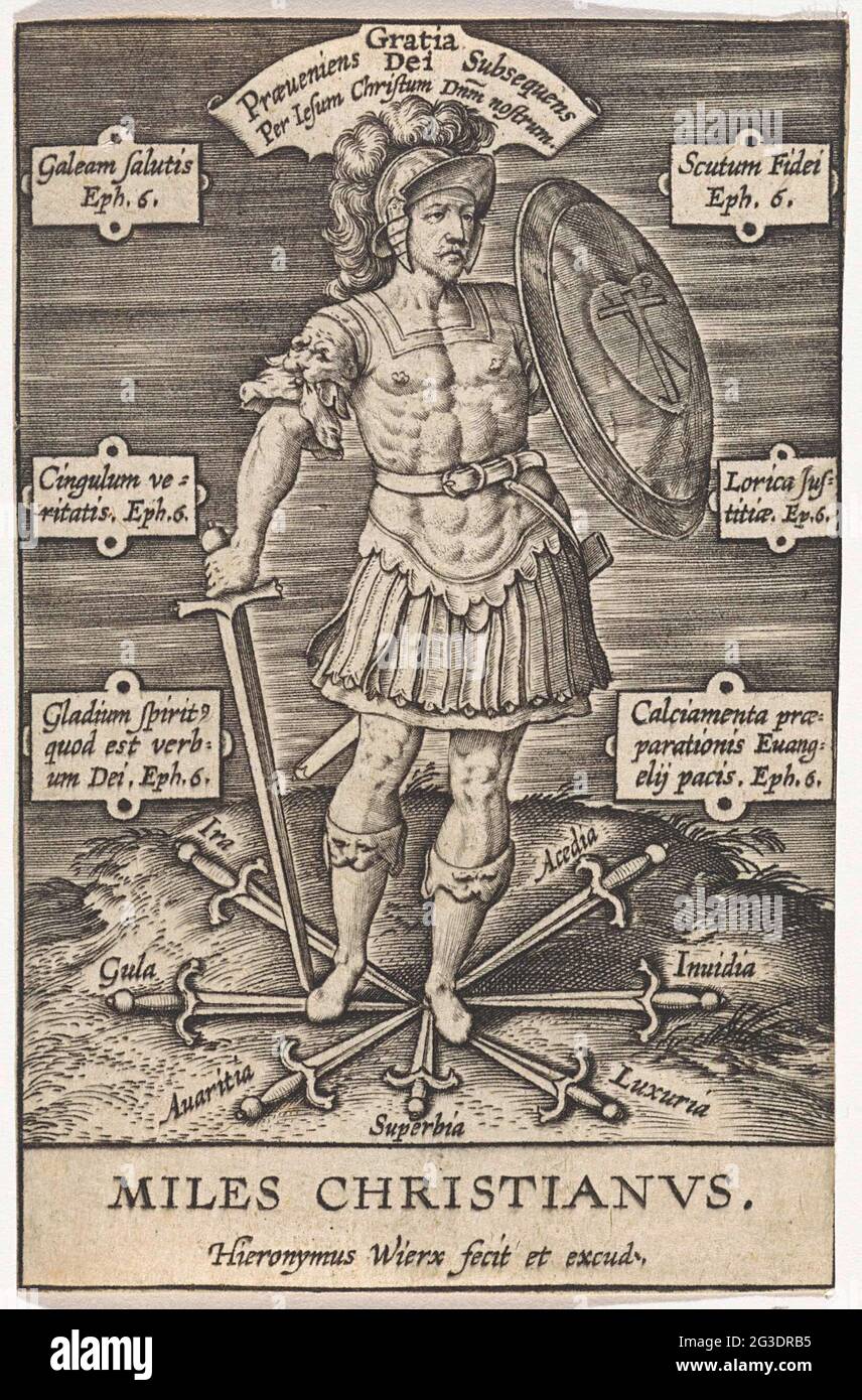 The Christian Knight; Miles Christianvs. Allegorical performance with ...