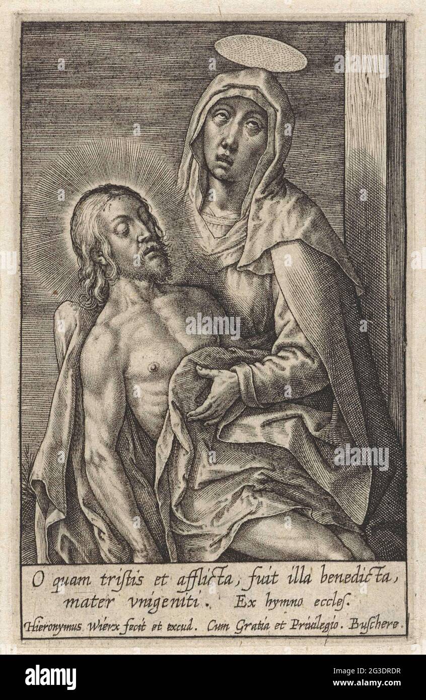 Pieta at the foot on the cross hi-res stock photography and images - Alamy