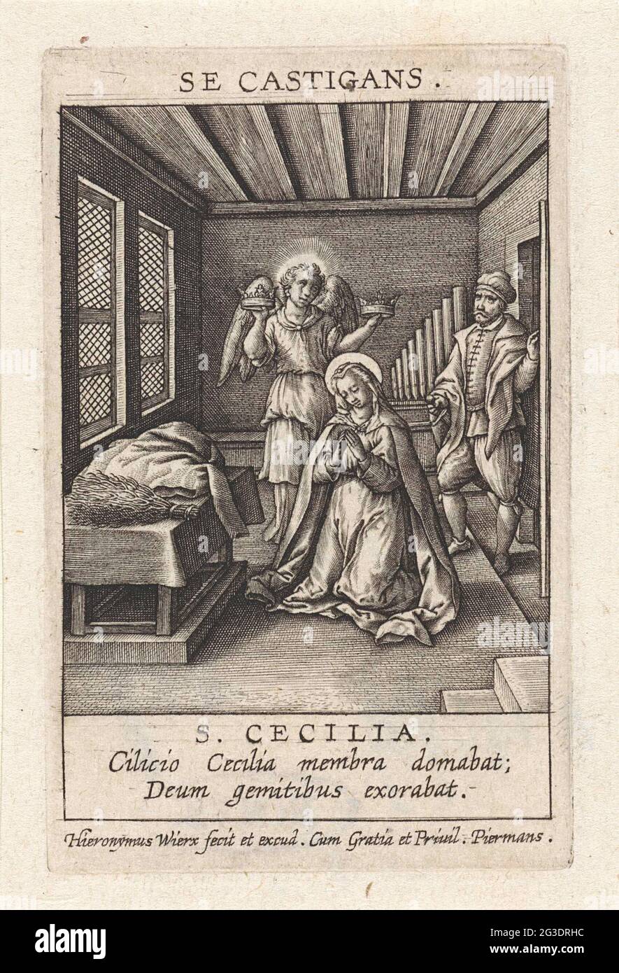 Virtue of those who are chosing herself; Se Castigans / S. Cecilia ...