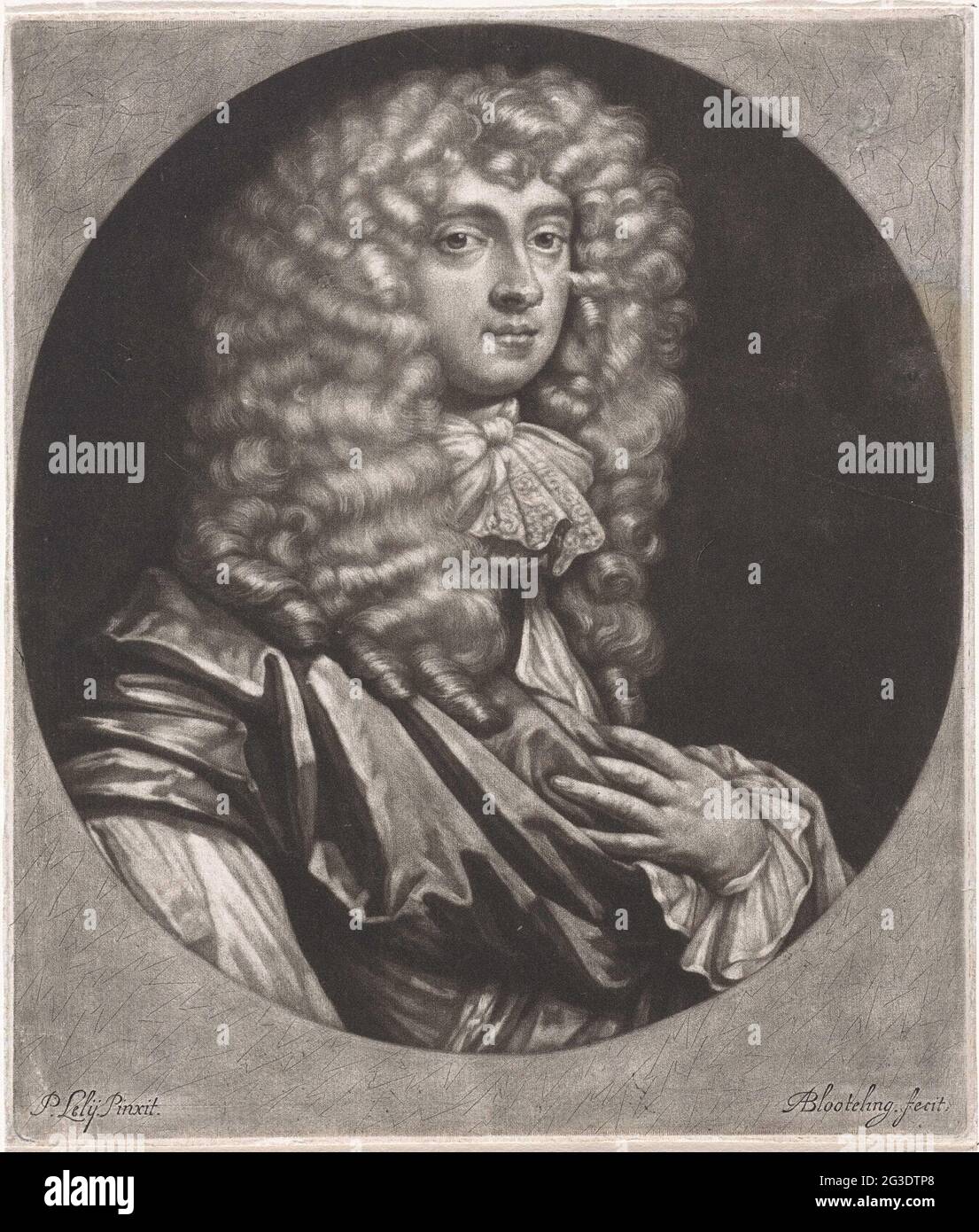 Portrait of Edward Montagu, Second Count of Sandwich Stock Photo - Alamy