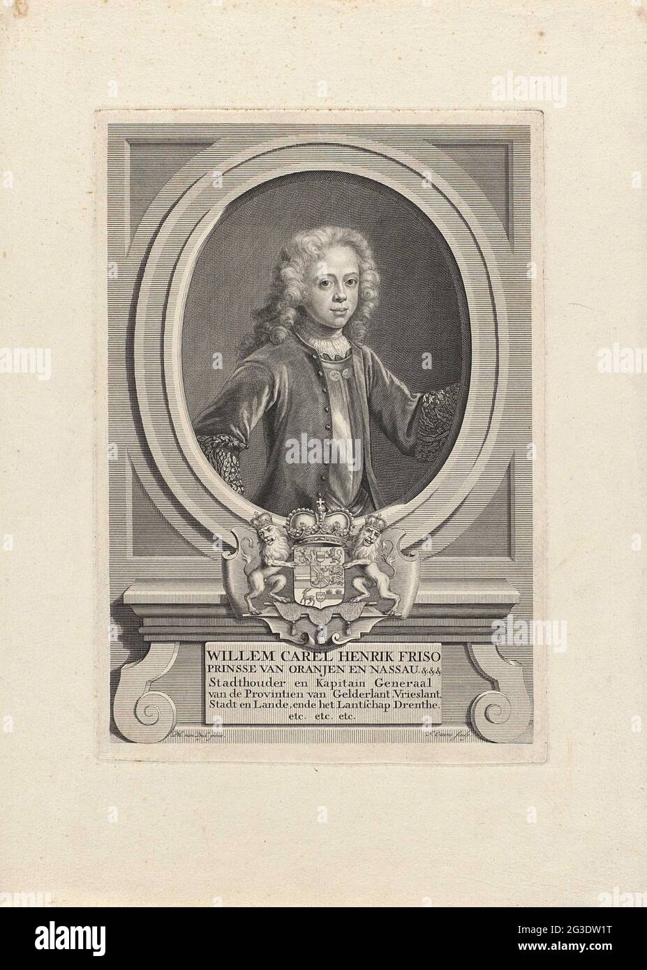 Portrait of Willem IV, Prince of Orange-Nassau. Portrait of Willem IV ...