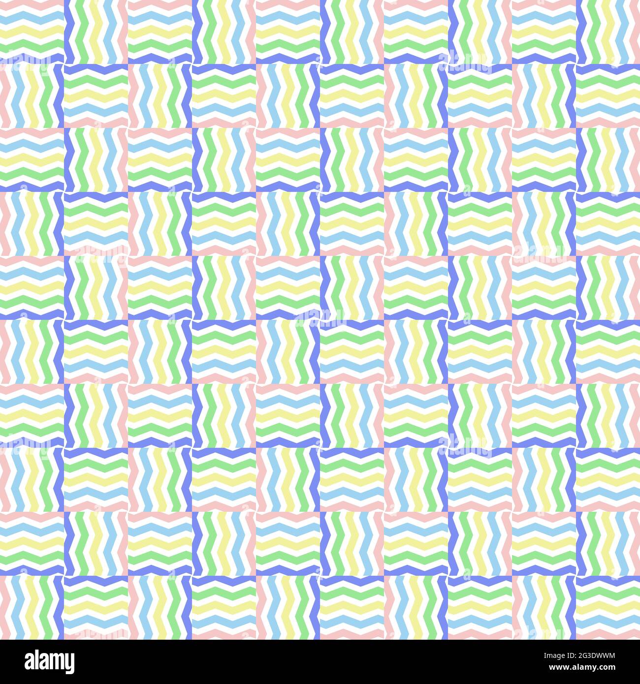 wave sweet pastel seamless pattern background vector, best for for ...