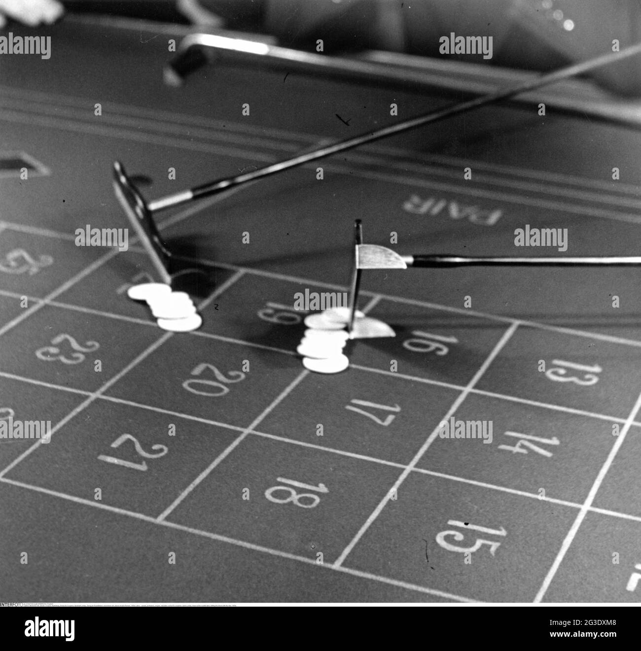 Croupier rakes hi-res stock photography and images - Alamy