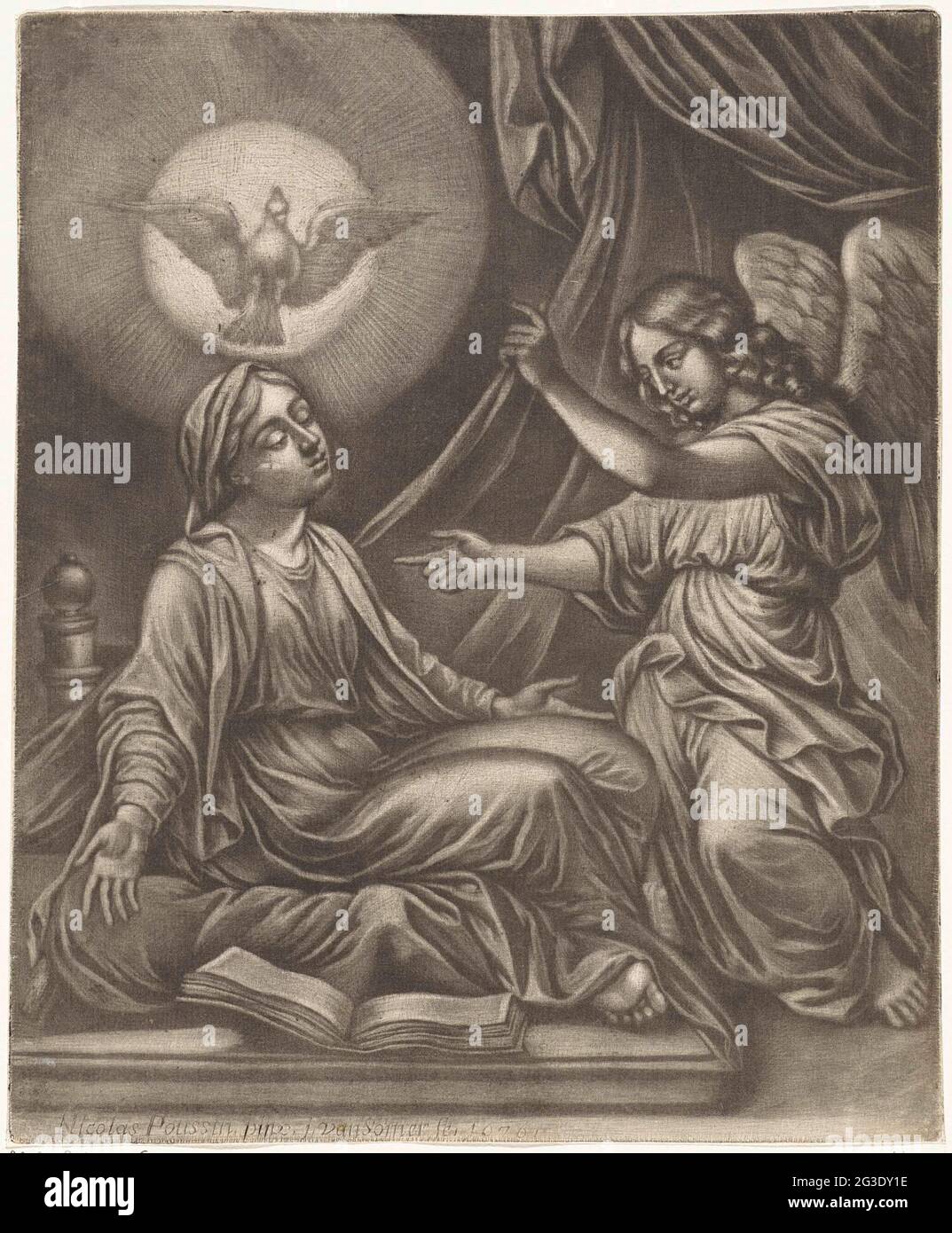 Mary points christ hi-res stock photography and images - Alamy