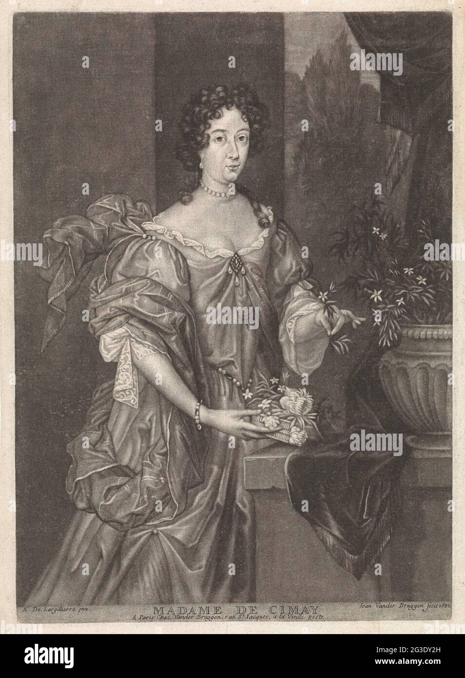 Portrait of Maria Antonia DE CARDENAS ULLOA BALDA ZUNIGA Y VELASCO ...