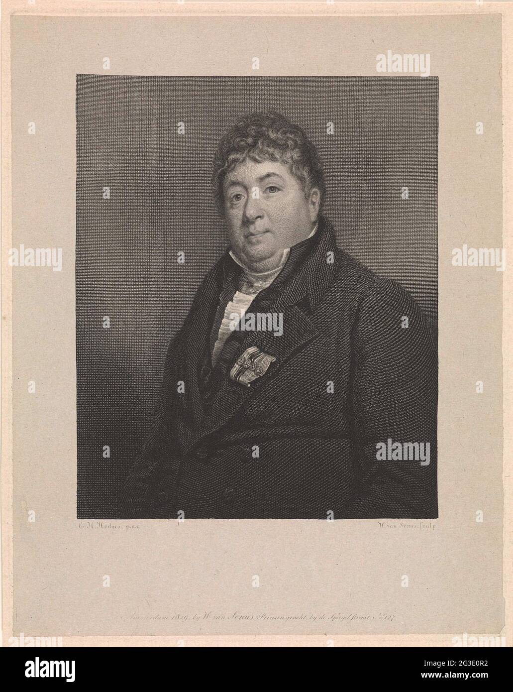 Portrait of Sebald Justinus Brugmans. Portrait of the Dutch doctor and ...