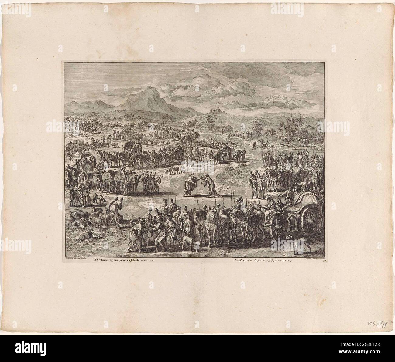 Meeting of Jacob and Joseph; D'Meeting by Jacob and Joseph. Joseph's ...