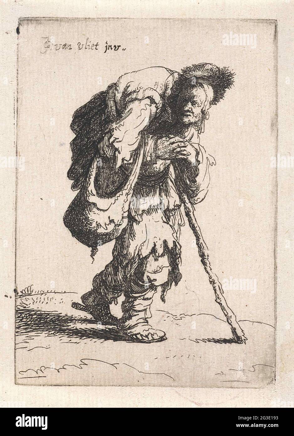 Beggars stick hi-res stock photography and images - Alamy