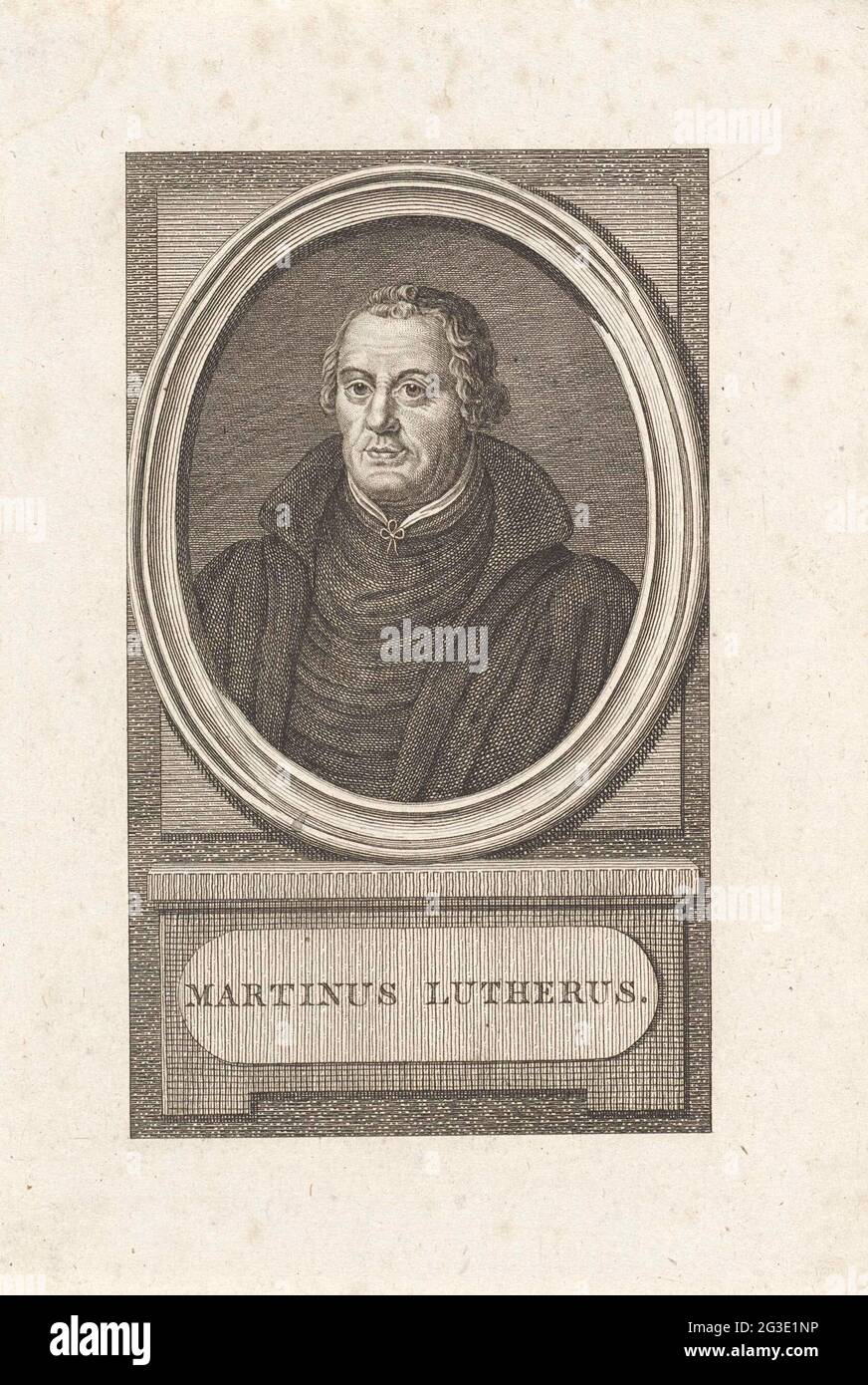 Portrait of the Martin Luther reformer Stock Photo - Alamy