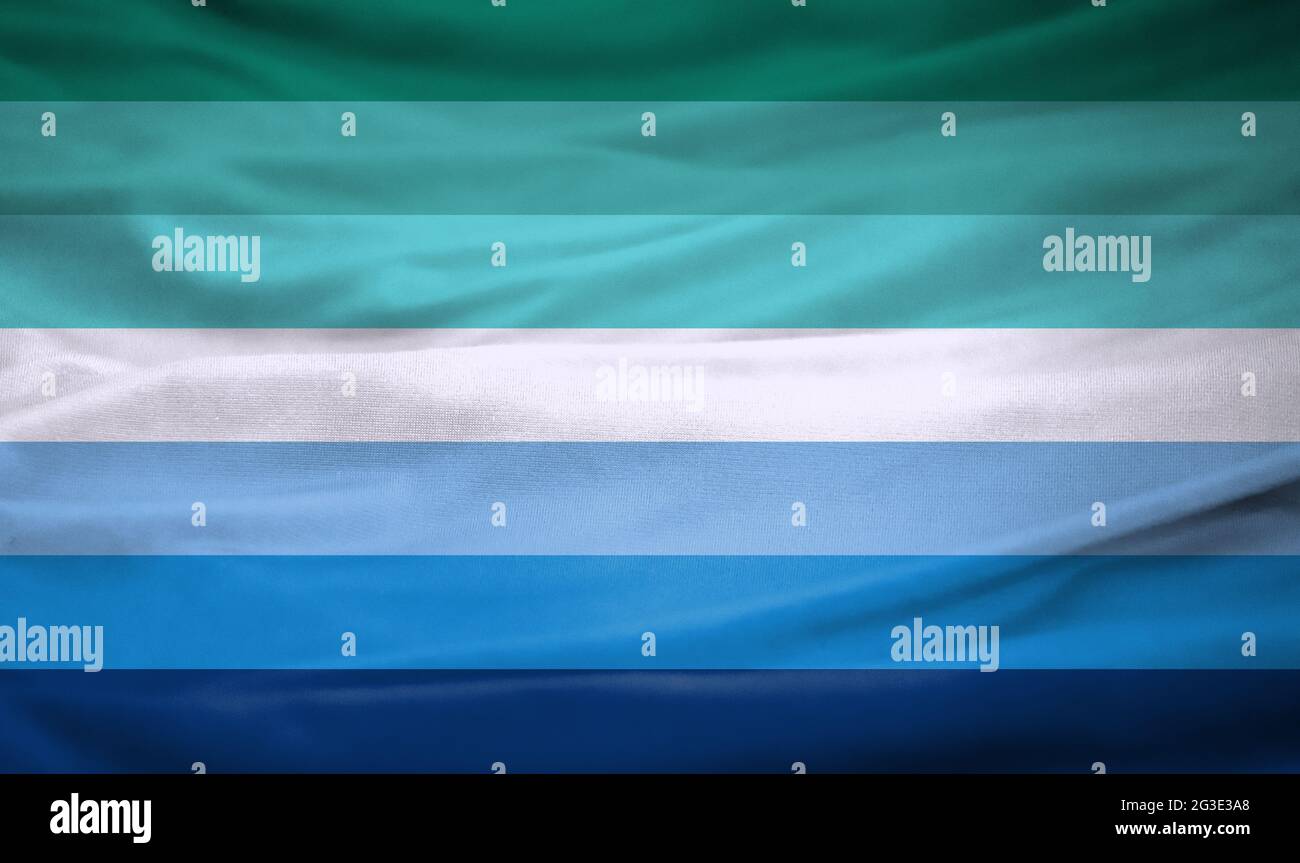 Realistic flag of Gay man on the wavy surface of fabric Stock Photo - Alamy