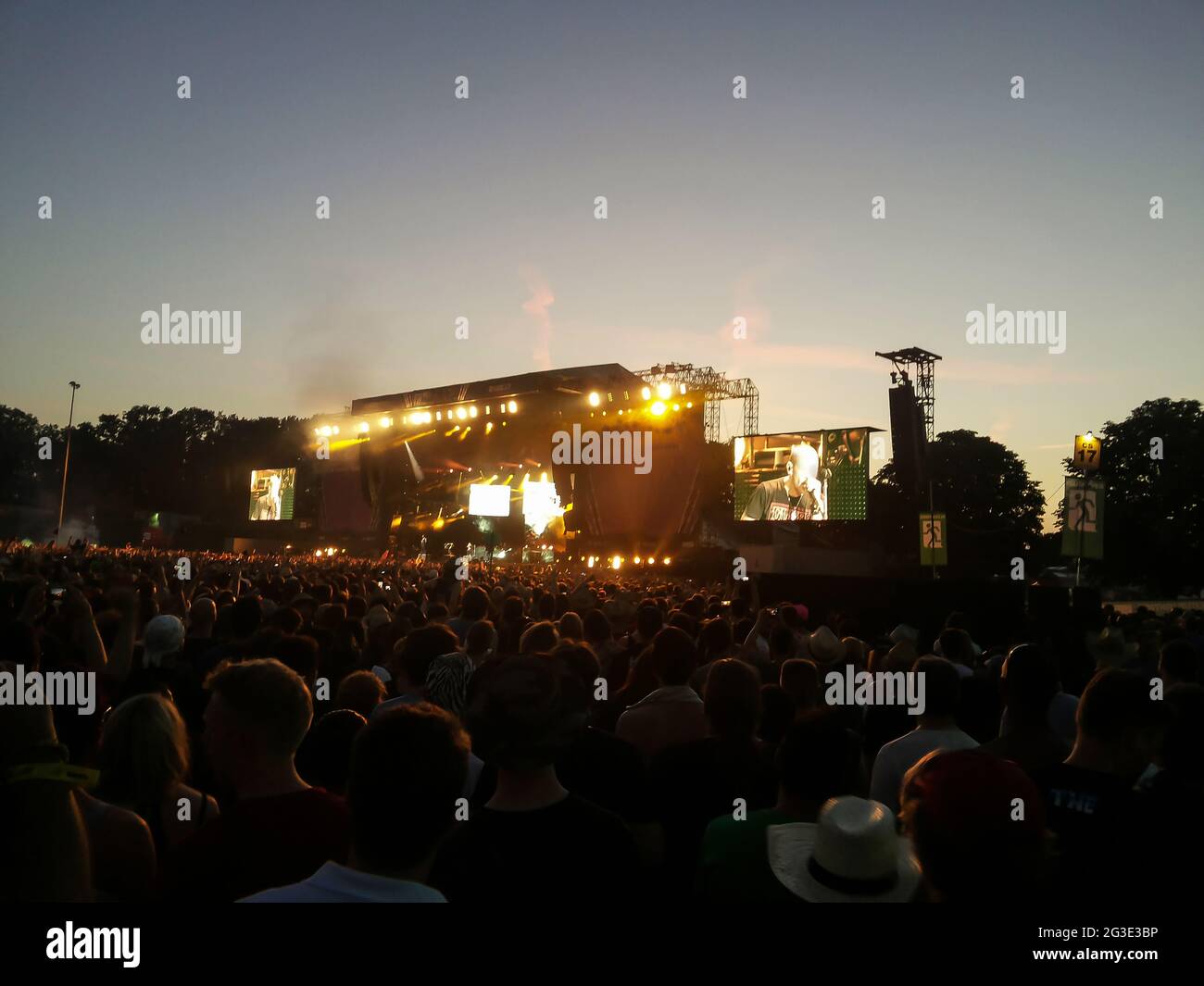 Open Air Stage Rock Concert High Resolution Stock Photography and ...