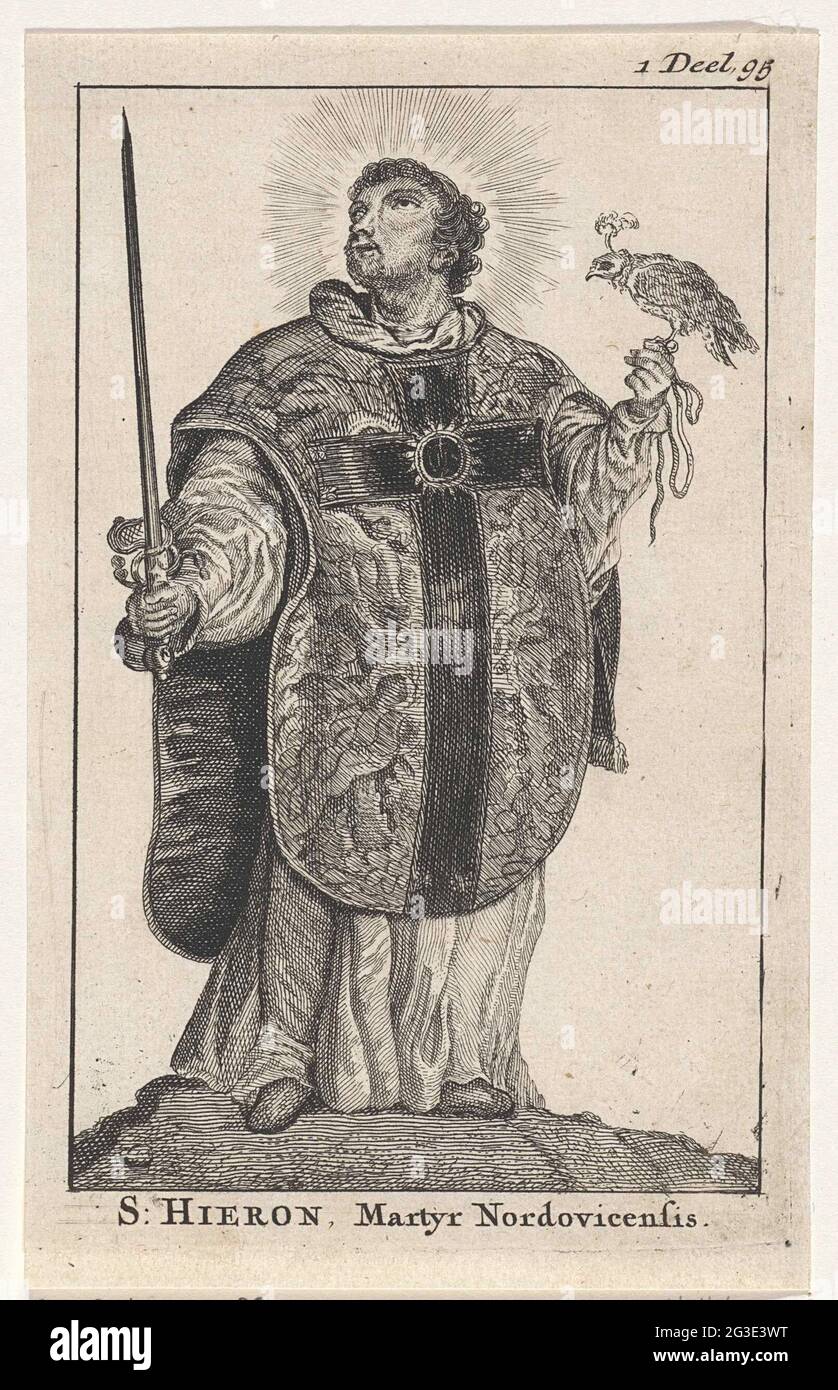 Hieronymus from Scotland; S. Hieron, Martyr Nordovicensis .. Hieronymus ...