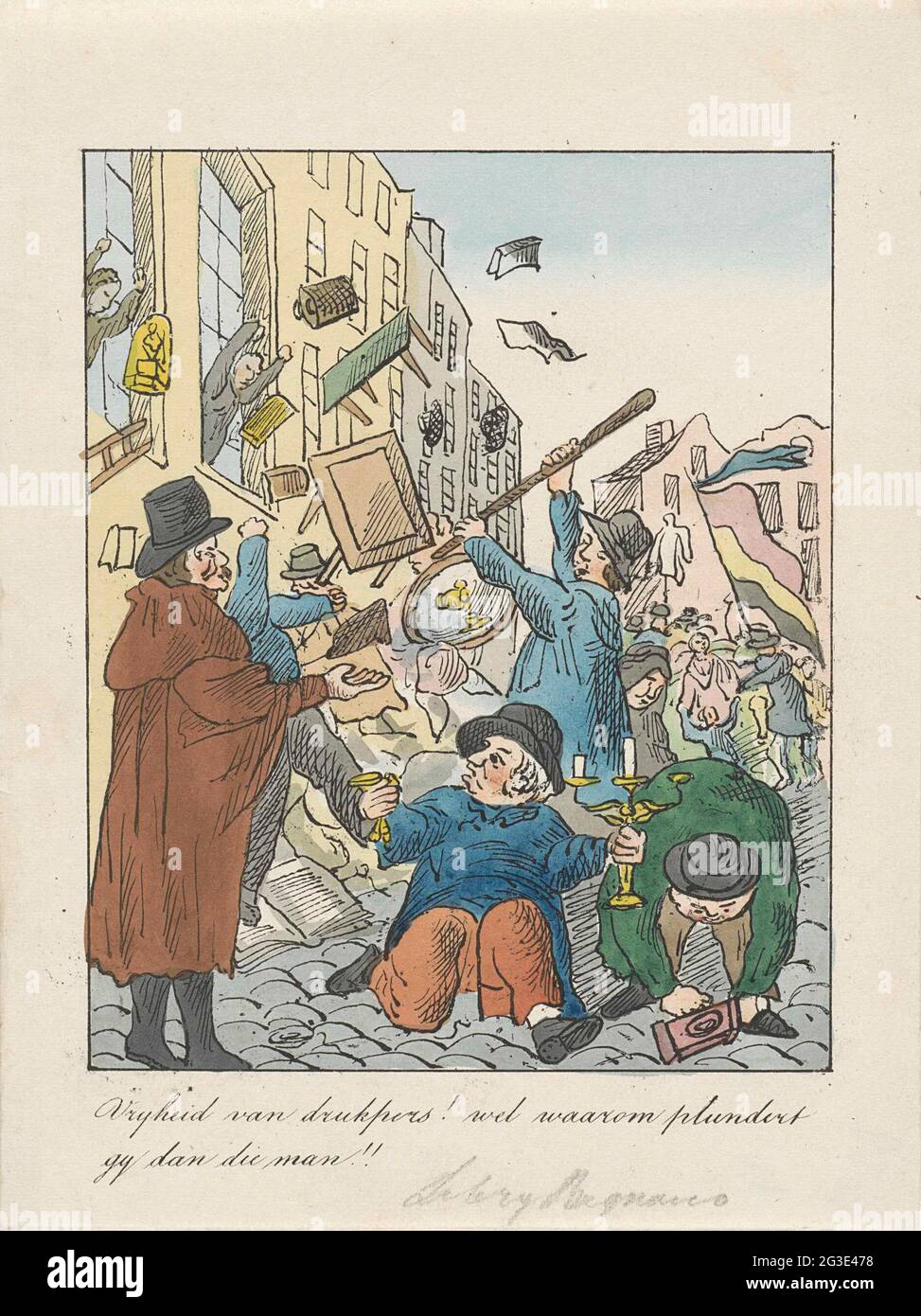 Freedom of printing press, 1830; Freedom of printing press! Why do you ...