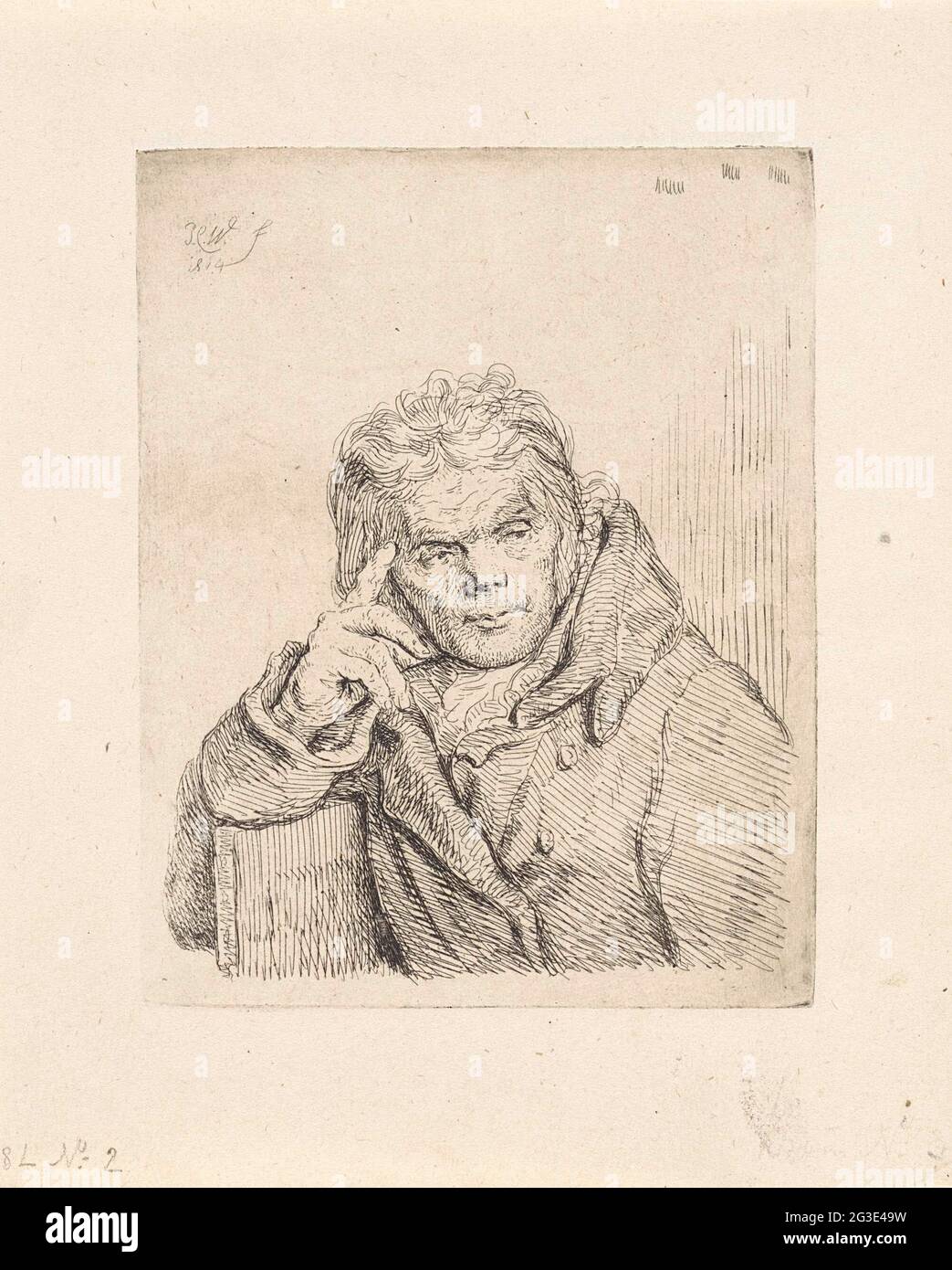 Portrait of Laurens van Schaik. Portrait of Laurens van Schaik. His arm ...