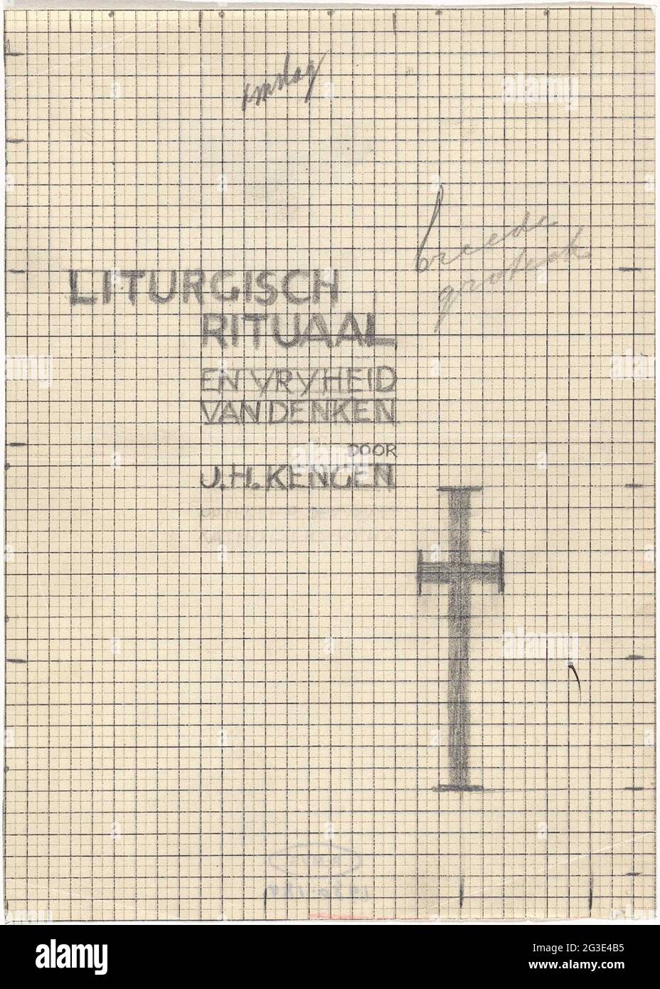 Design for the folder of the liturgical ritual and freedom of thinking ...