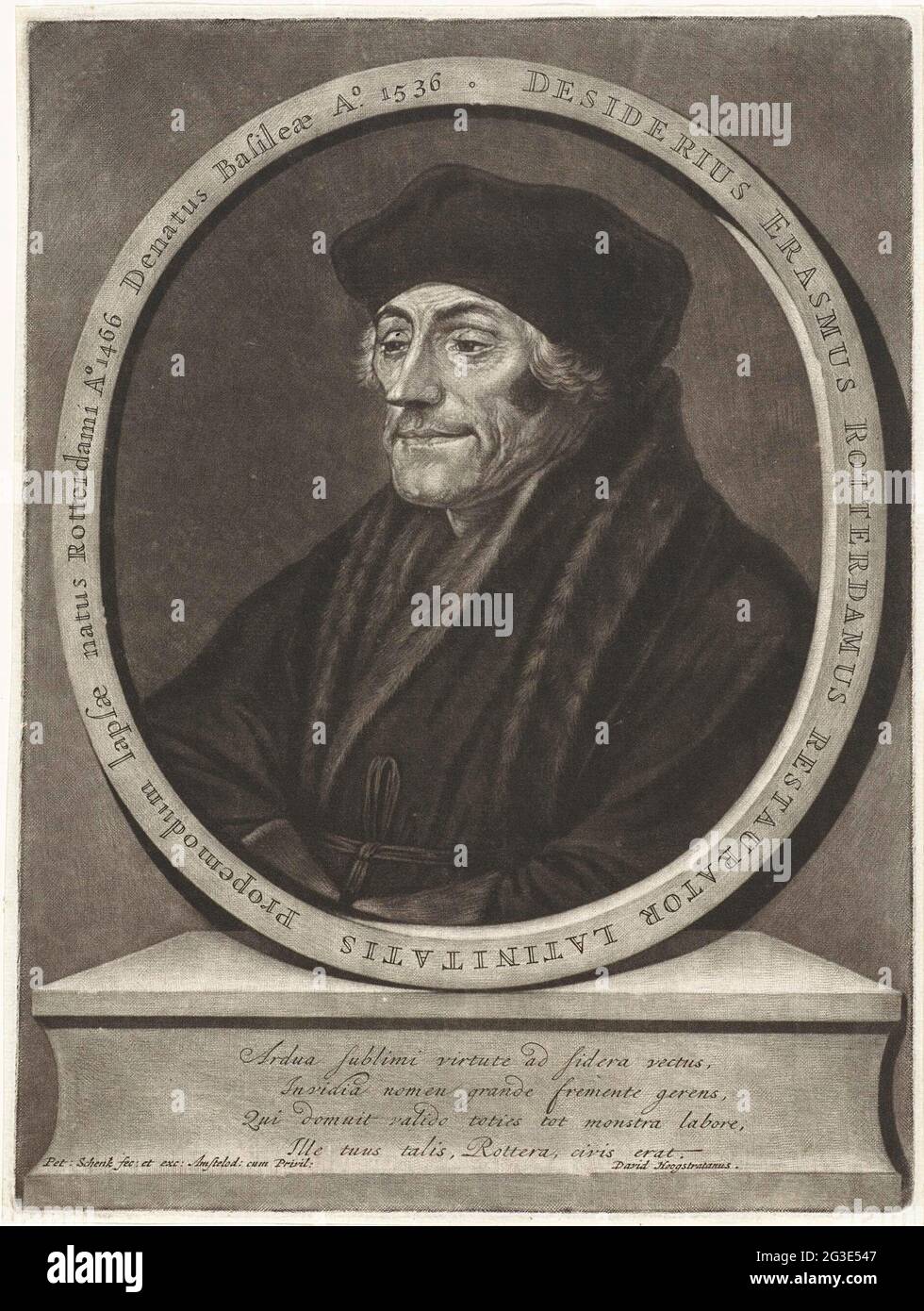Portret van Erasmus Stock Photo - Alamy