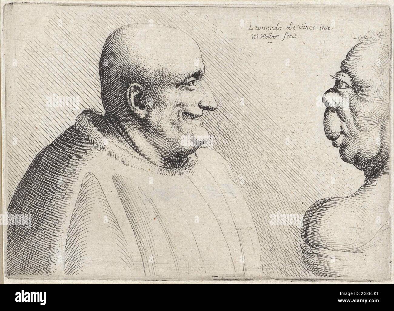 Grotesque heads leonardo da vinci hi-res stock photography and images ...