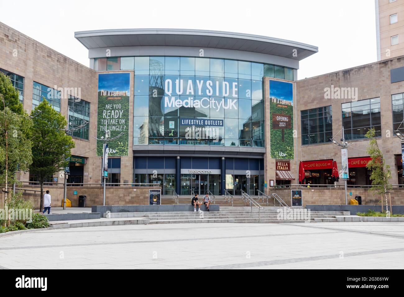Salford Quays, Salford Stock Photo - Alamy