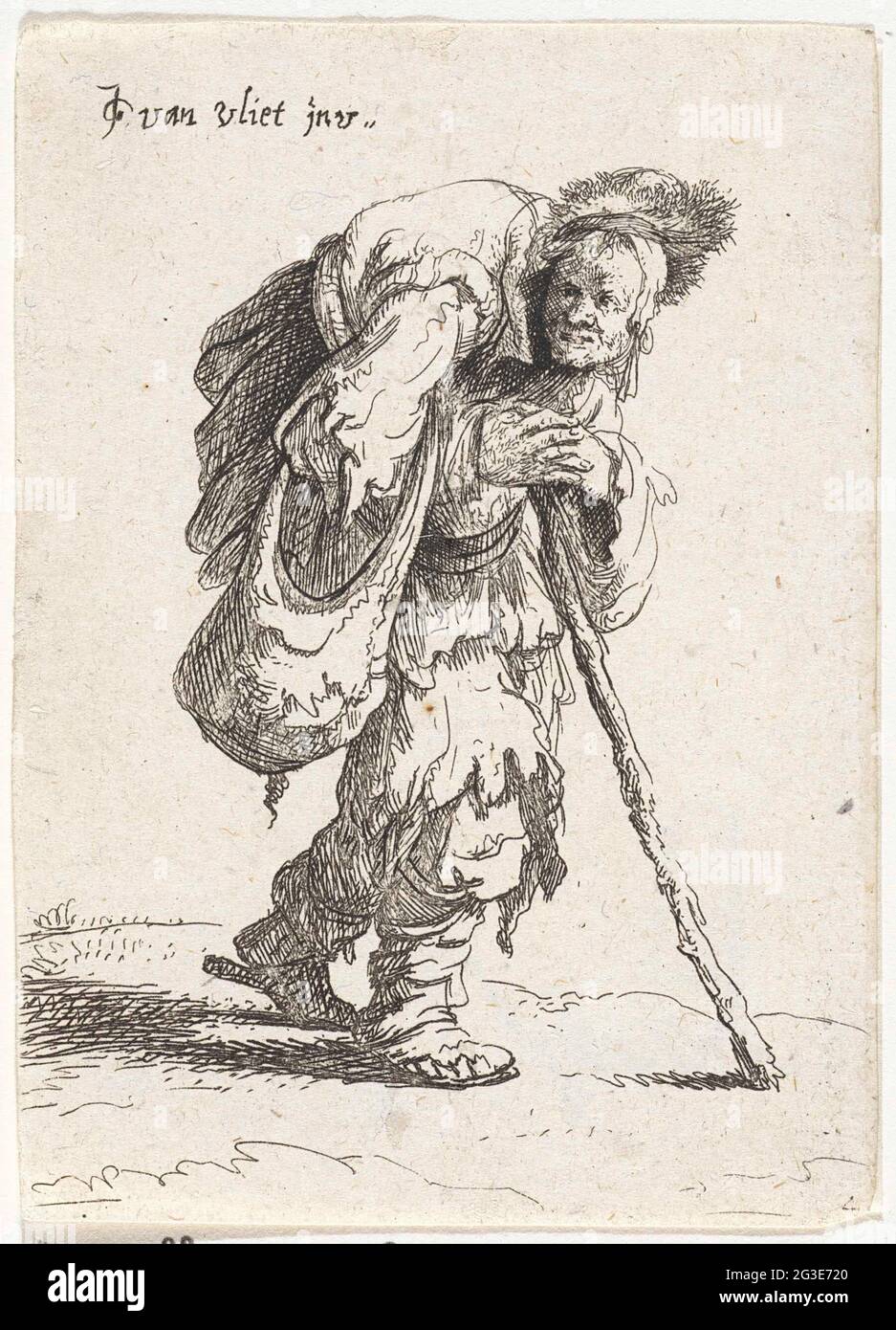 Beggars stick hi-res stock photography and images - Alamy