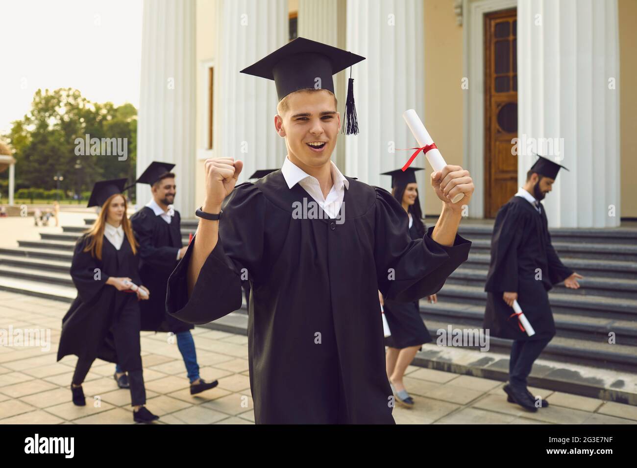 Hand over certificate hi-res stock photography and images - Alamy