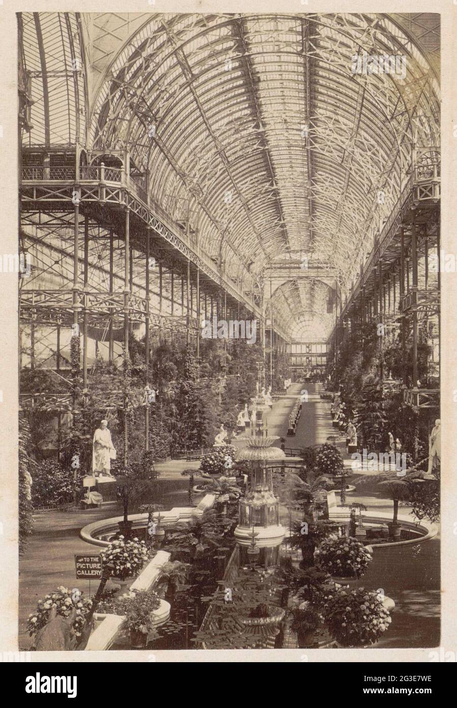 Interior Crystal Palace High Resolution Stock Photography and Images ...