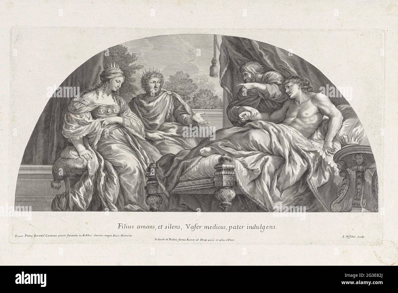 Antiochus and Stratonice; Filius Amans, Et Silens, Vafer Medicus ...