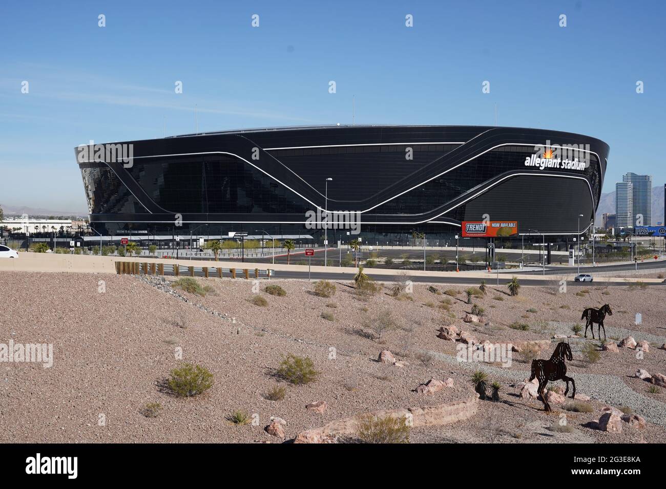 Las Vegas, United States. 06th Mar, 2021. A general view of Allegiant ...
