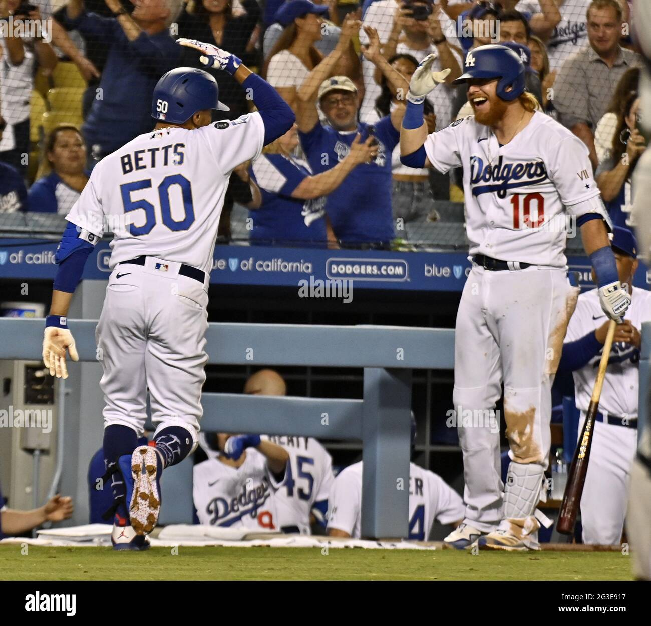 Los Angeles, United States. 16th June, 2021. Los Angles Dodgers Mookie ...
