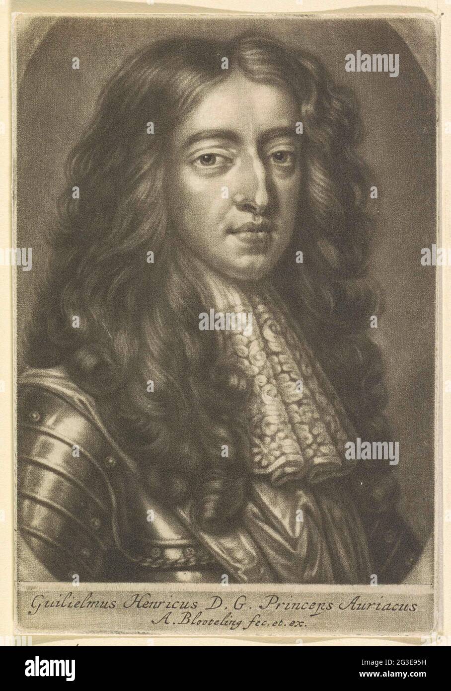 Portrait of Willem III, Prince of Orange. Portrait of Willem III. In ...
