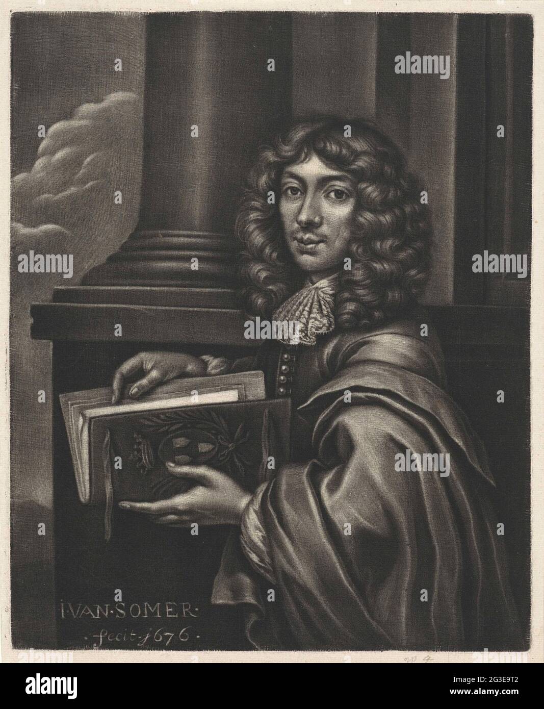 Portrait of Charles Xi, king of Sweden. Karel Xi, king of Sweden for a ...