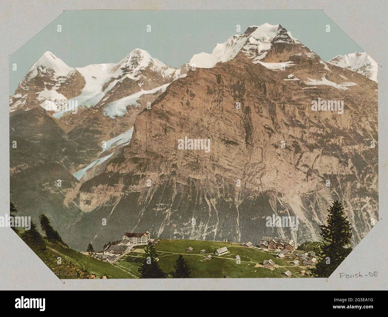 Murren skiing hi-res stock photography and images - Alamy