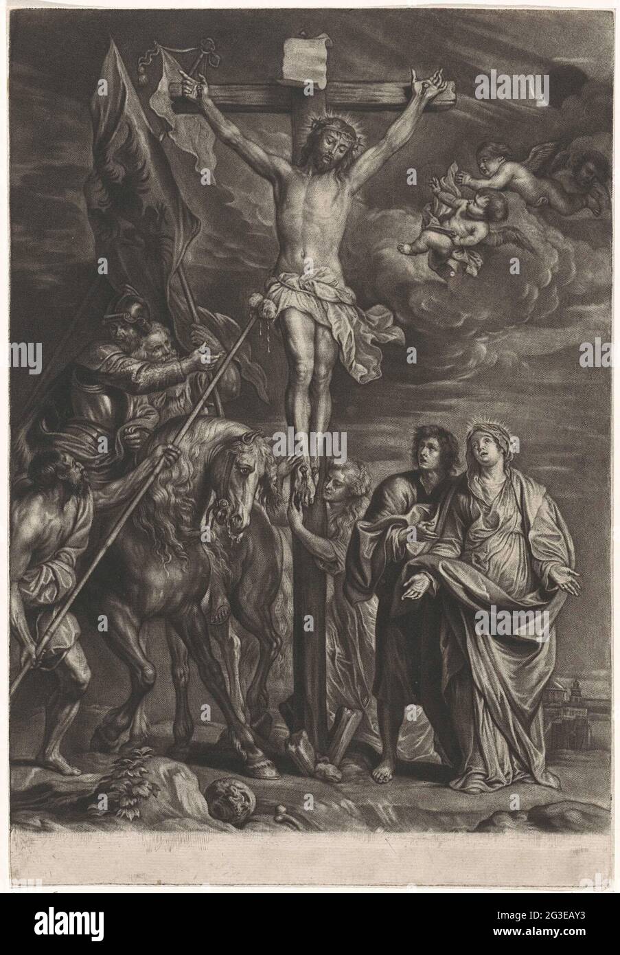 Christ on the cross Stock Photo - Alamy