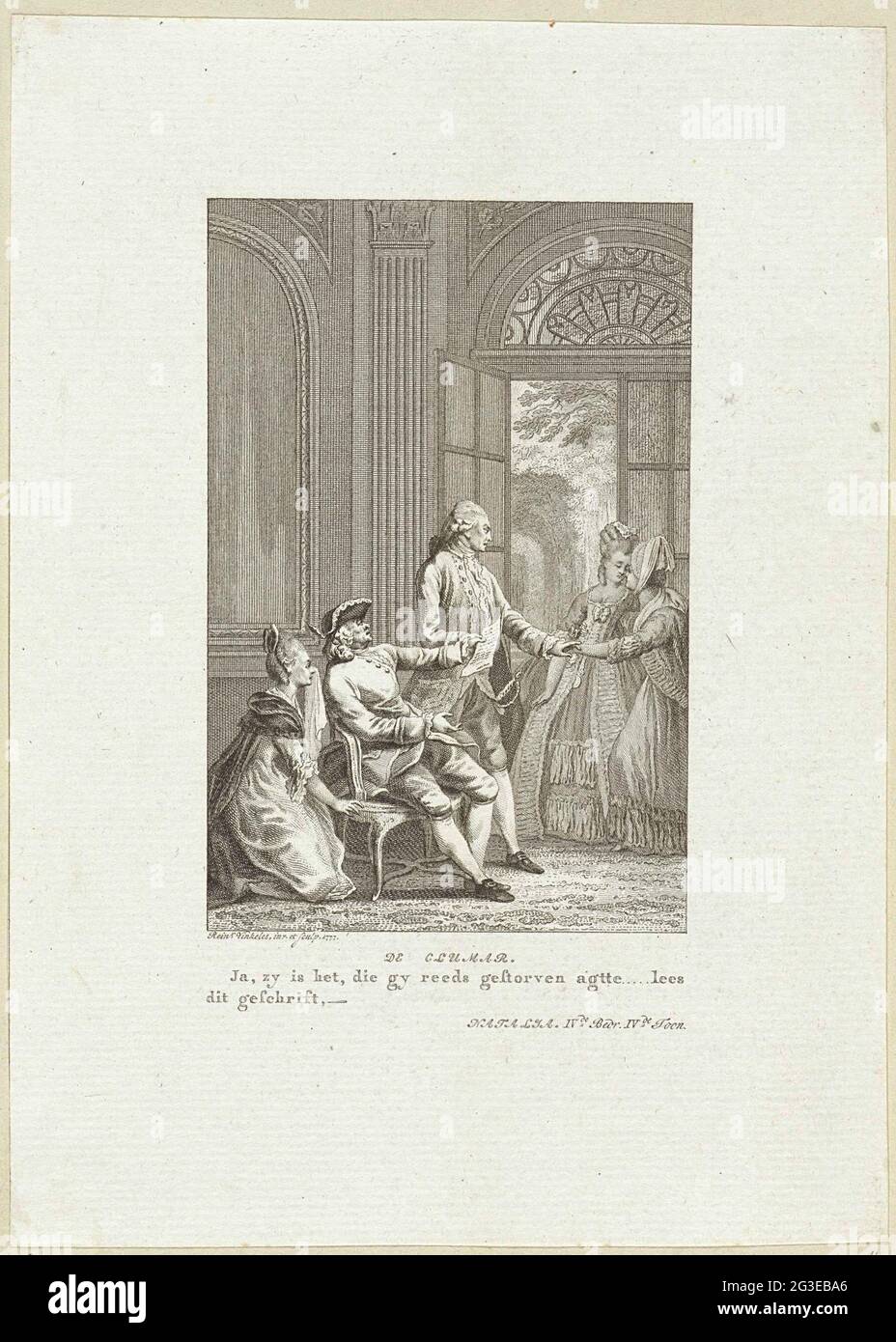 18th century man reading a letter hi-res stock photography and images ...