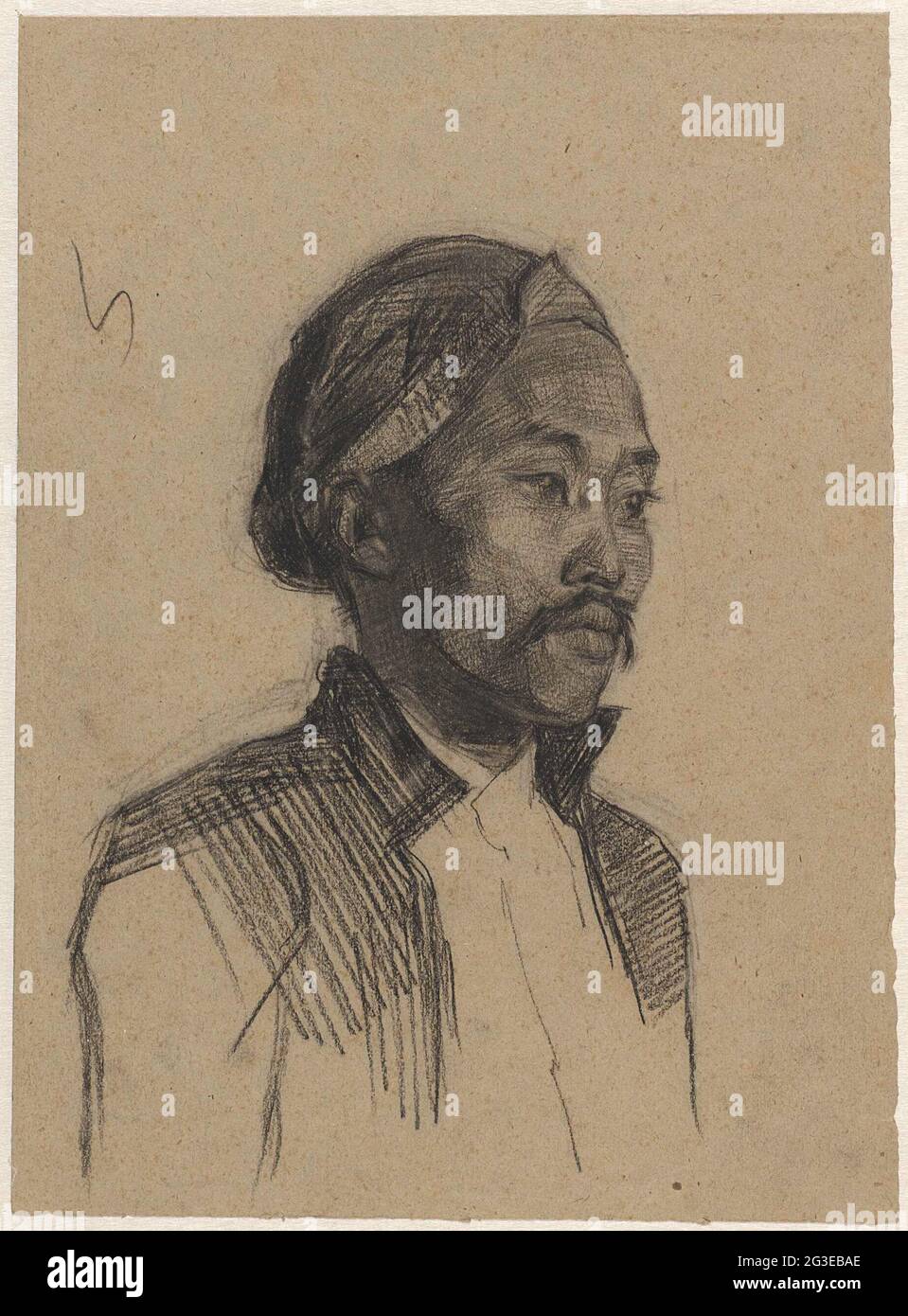 Study of a Javaan Stock Photo - Alamy