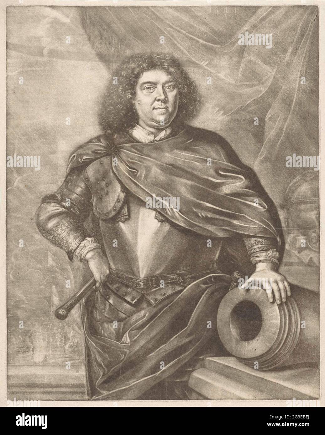 Portrait of Pieter Gilles Schey. The Admiraal Pieter Gilles Schey. He ...