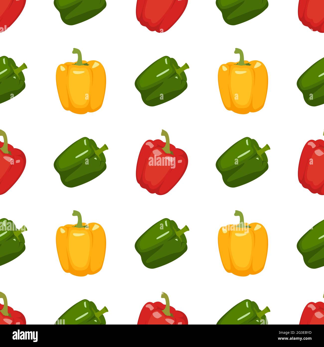 Natural green peppers Stock Vector Images - Alamy