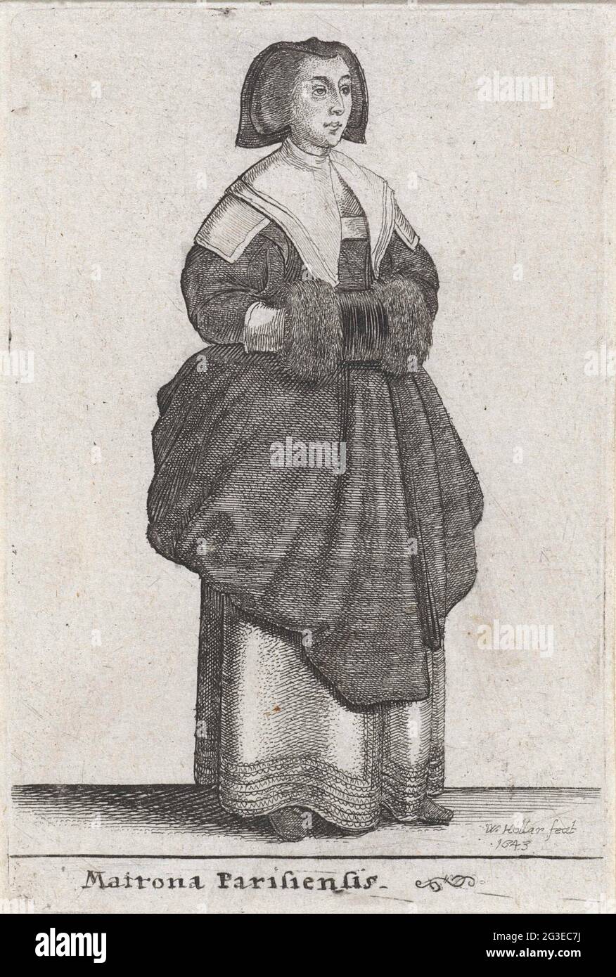 Matrona Parisiensis; Theatrum Mechanic; European women in traditional ...