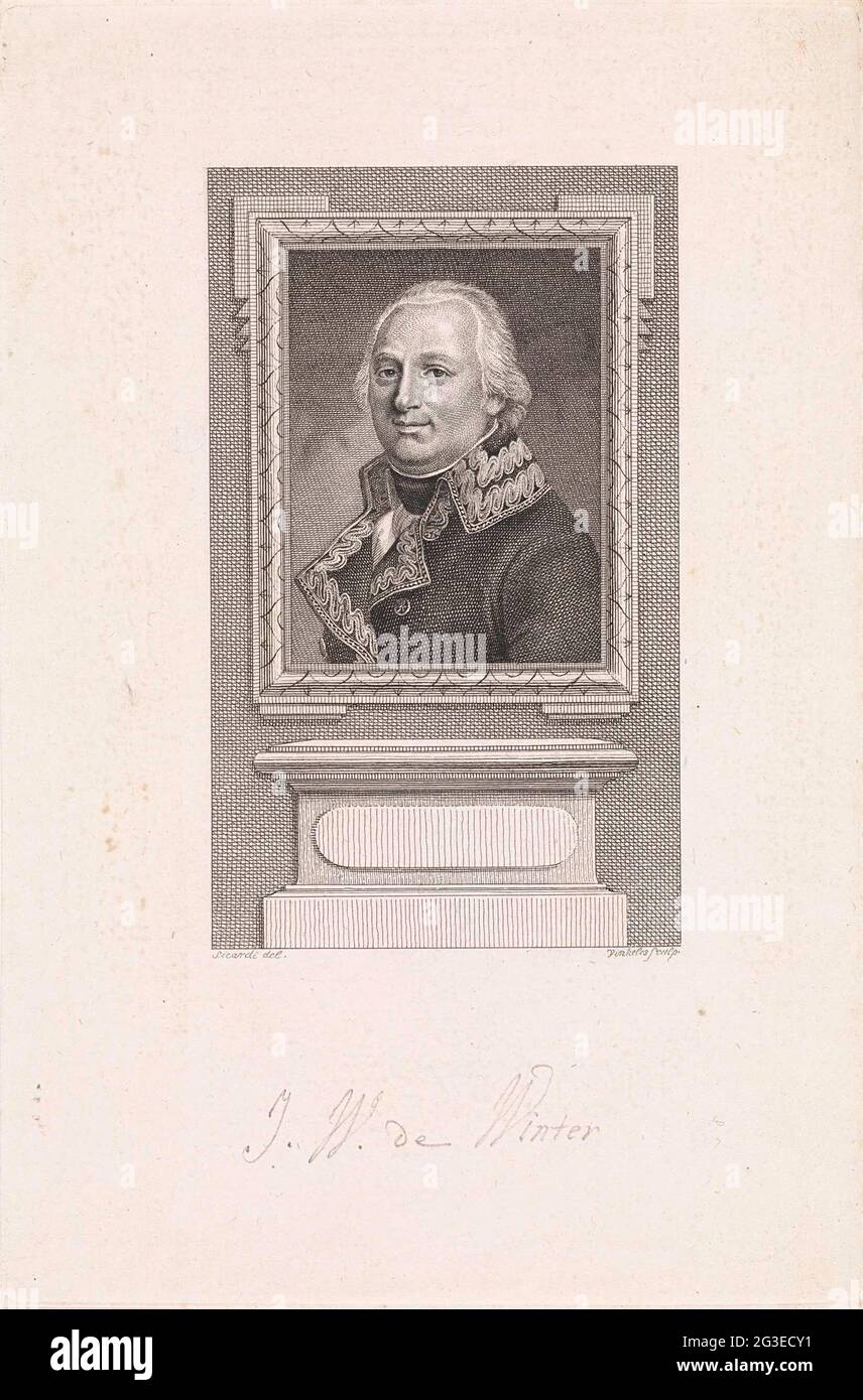 Portrait of Jan Willem de Winter. Portrait of Jan Willem de Winter ...