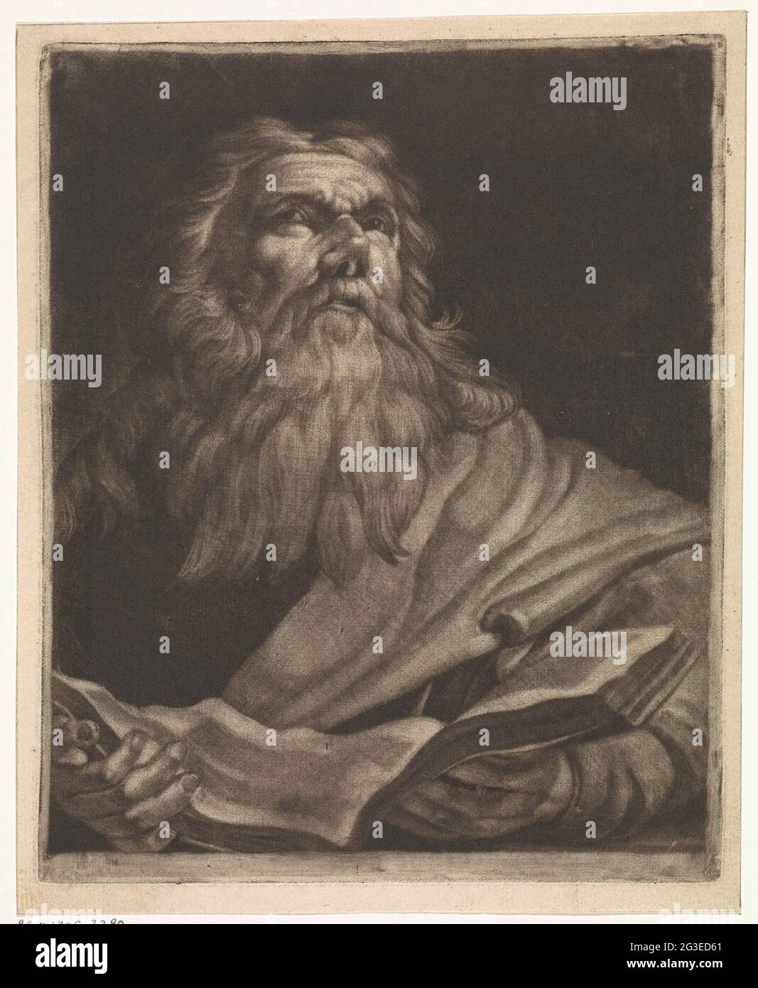 Old man with a opened book Stock Photo - Alamy