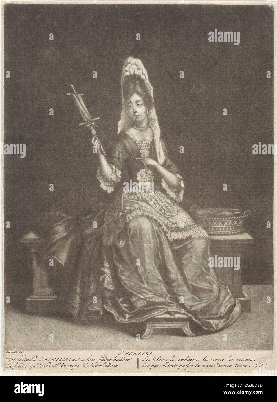 Lachesis; The three arrangement goddesses. Lachesis, one of the three ...