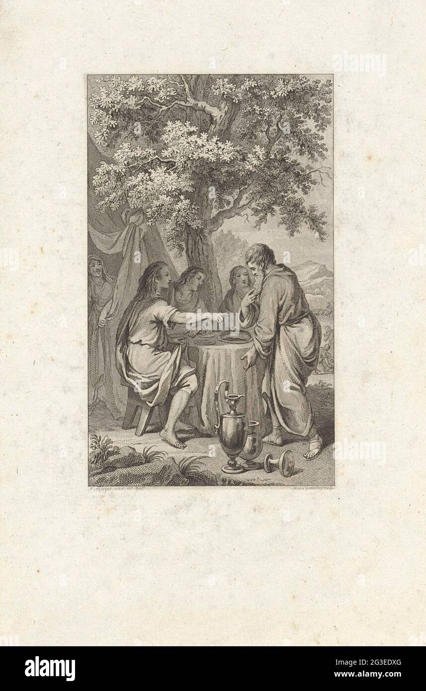 Three Angels Visiting Abraham